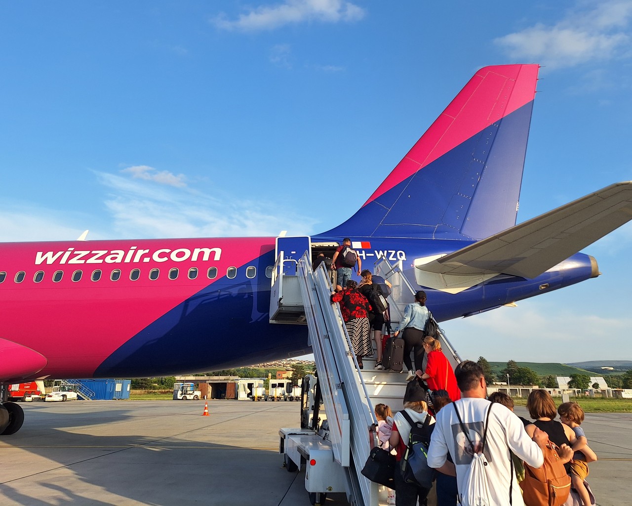 Review of Wizz Air flight from Cluj-Napoca to Nice in Economy