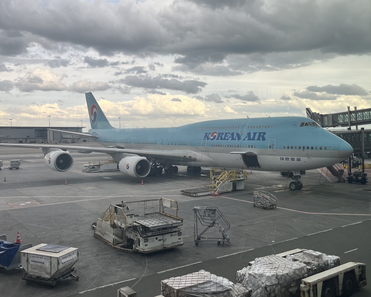Review of Korean Air flight from Paris to Seoul in Business