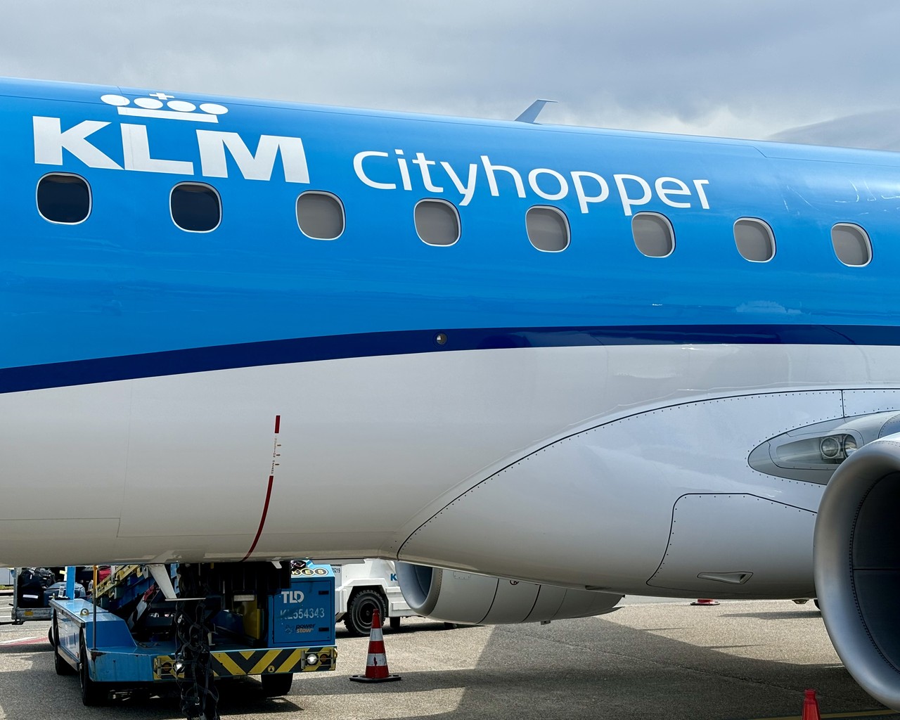 Review of KLM Cityhopper flight from Amsterdam to Aalborg in Economy