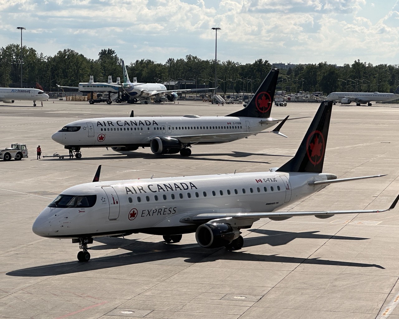 Avis du vol Air Canada Express Montreal → Newark en Affaires