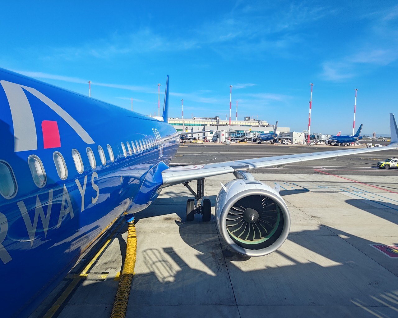 Review of ITA Airways flight from Rome to Athens in Economy