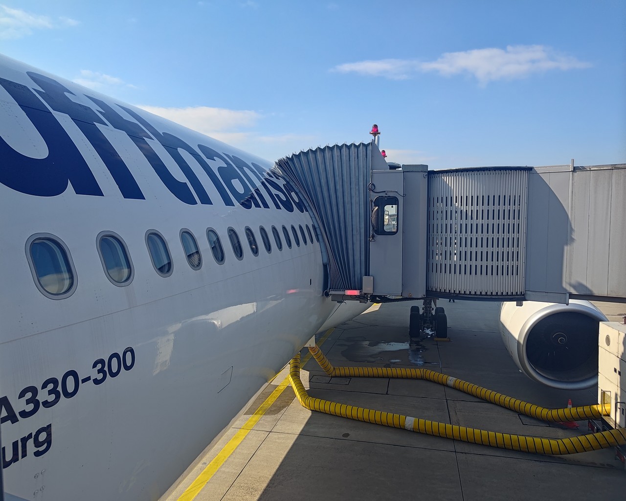 Review of Lufthansa flight from Frankfurt to Raleigh in Economy