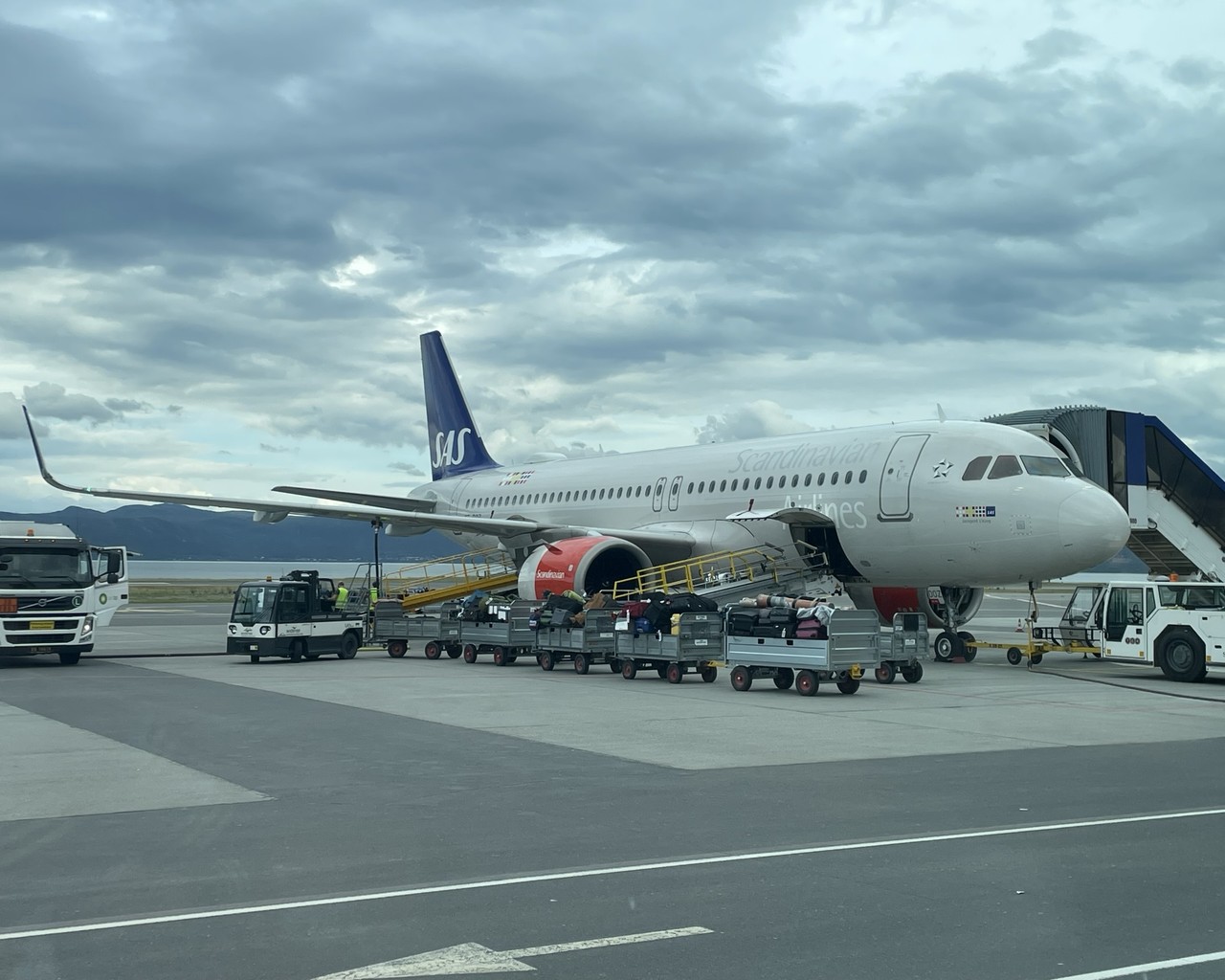 Review of SAS flight from Alta to Oslo in Economy