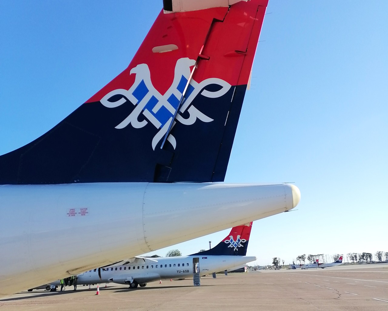 Review of Air Serbia flight from Belgrad to Nis in Economy
