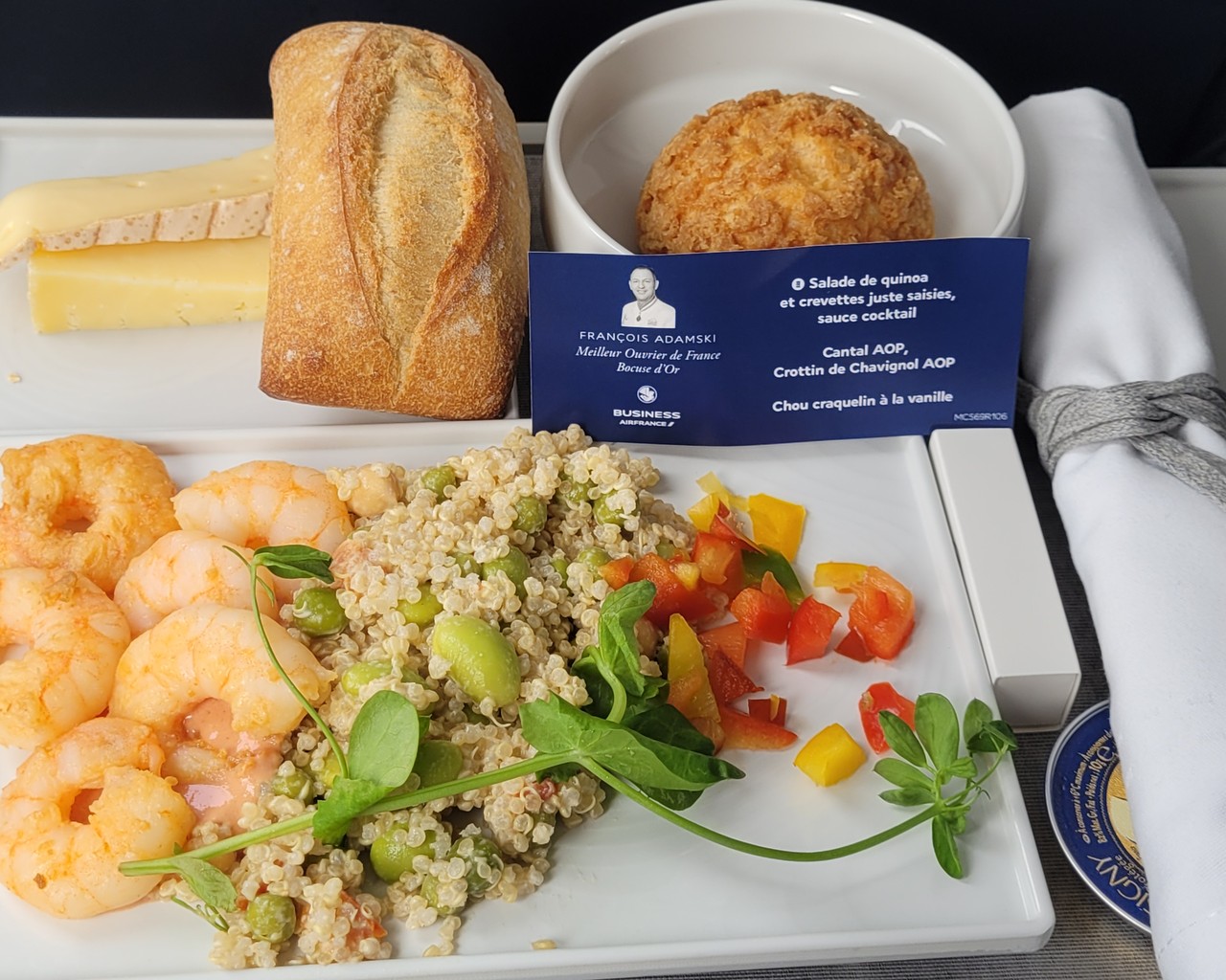 Avis du vol Air France Paris → Amsterdam en Affaires