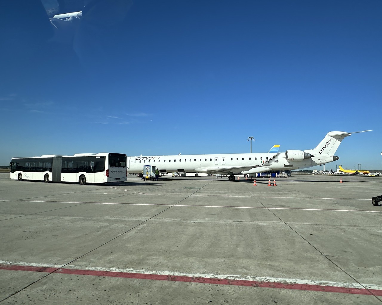 Avis du vol Lufthansa Frankfurt → Mulhouse / Bâle en Affaires