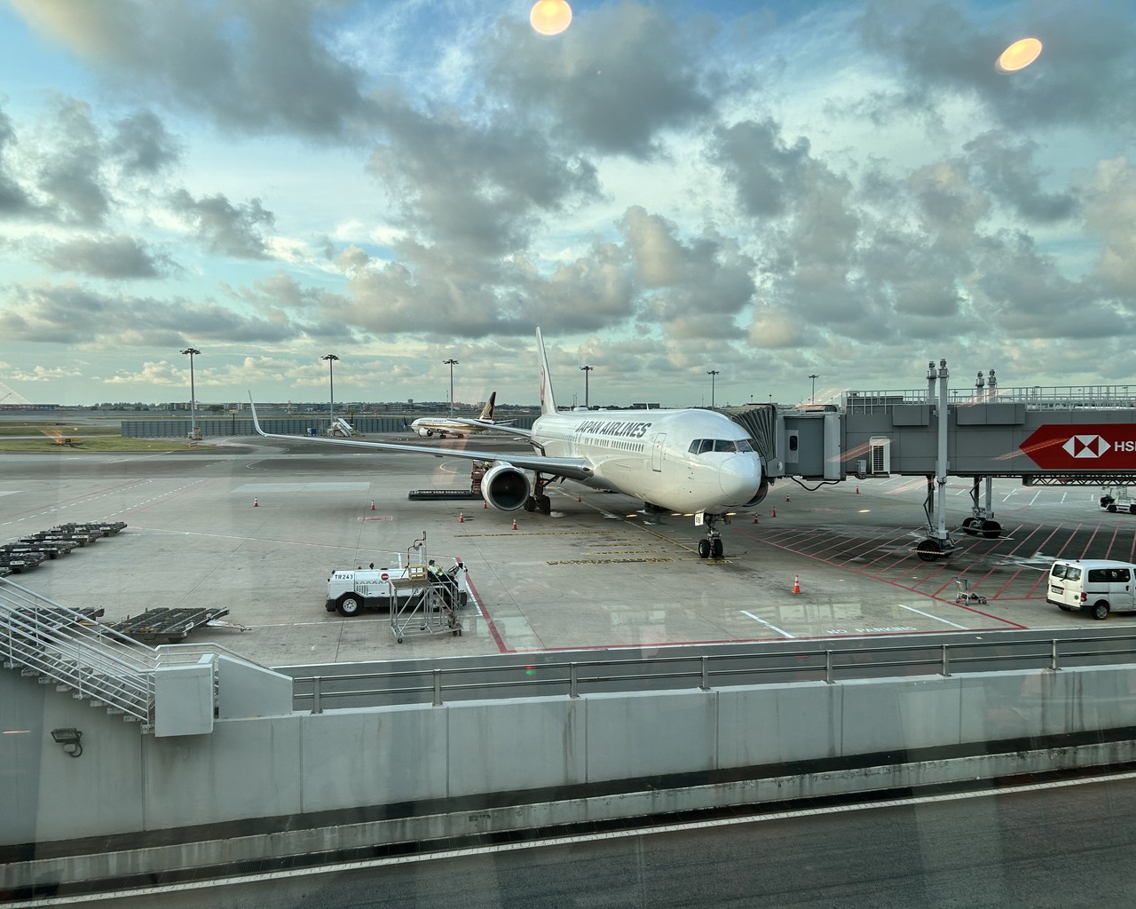 Review of Japan Airlines flight from Singapore to Tokyo in Economy