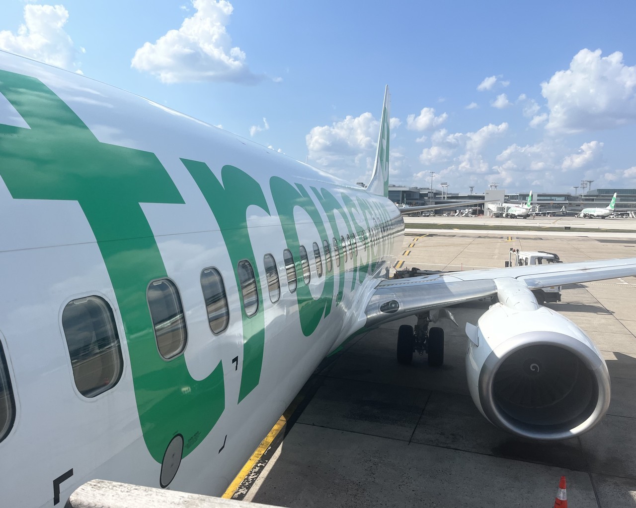 Review of Transavia flight from Thessaloniki to Paris in Economy