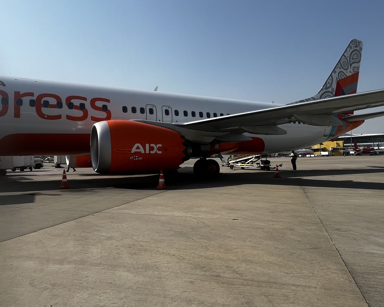 Review of Air India Express flight from Surat to New Delhi in Economy
