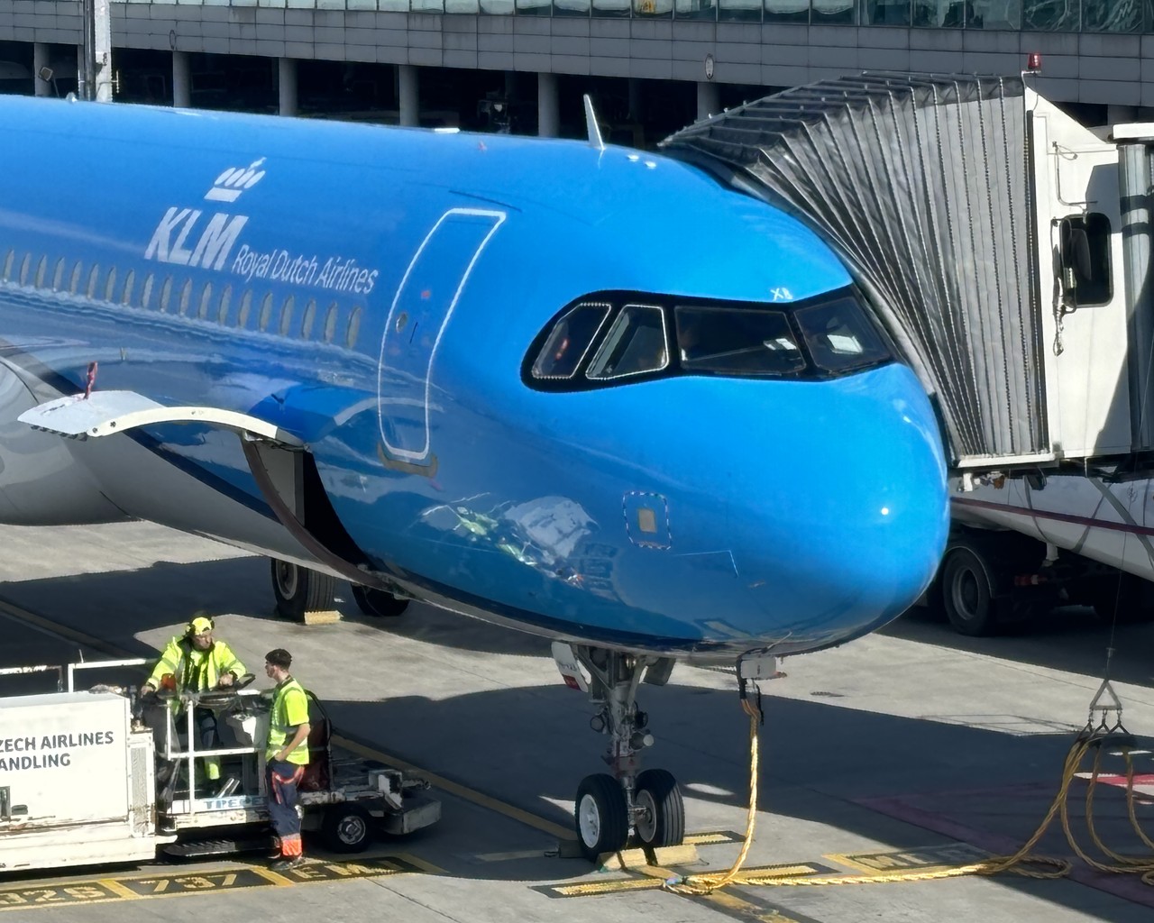 Avis du vol KLM Prague → Amsterdam en Affaires