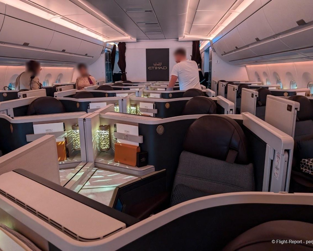 Avis du vol Etihad Airways Abu Dhabi → Paris en Affaires