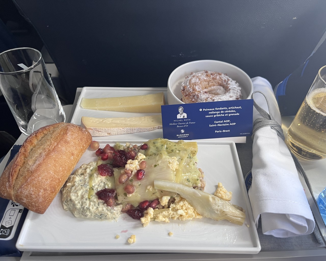 Review of Air France flight from Paris to Marrakech in Business
