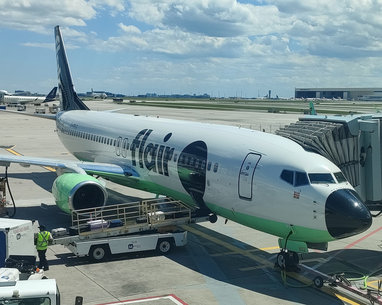 Avis du vol Flair Airlines Quebec → Toronto en Economique