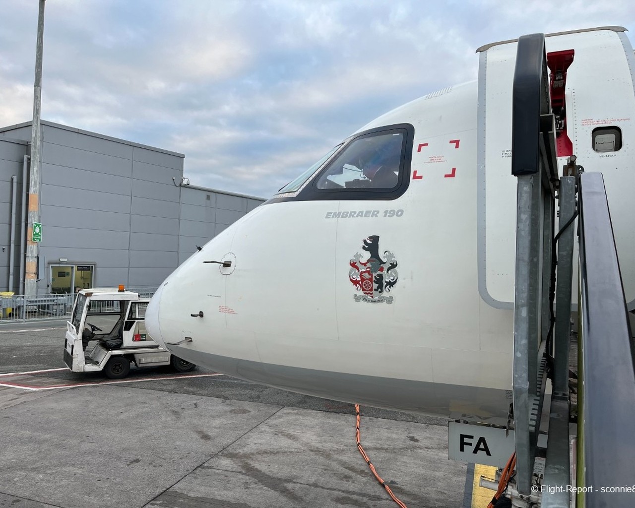 Avis du vol German Airways Bristol → Amsterdam en Affaires