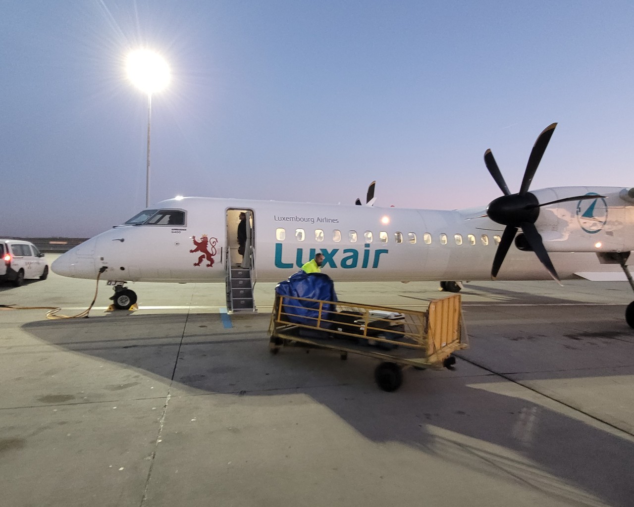 Avis du vol Luxair Luxembourg → Vienna en Affaires