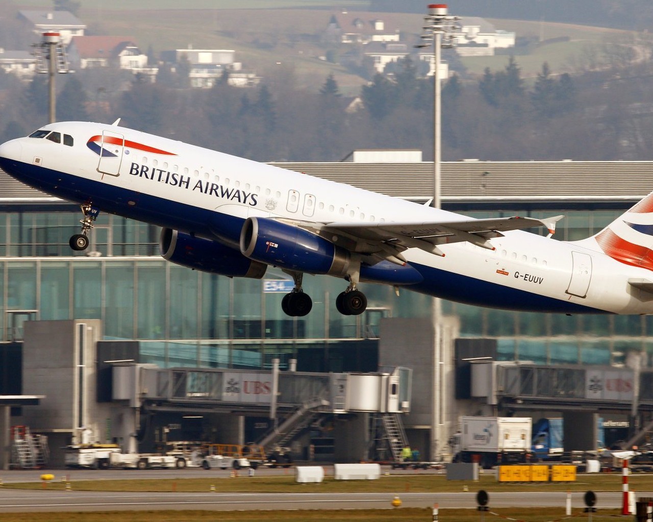 Review of British Airways flight from Vienna to London in Economy