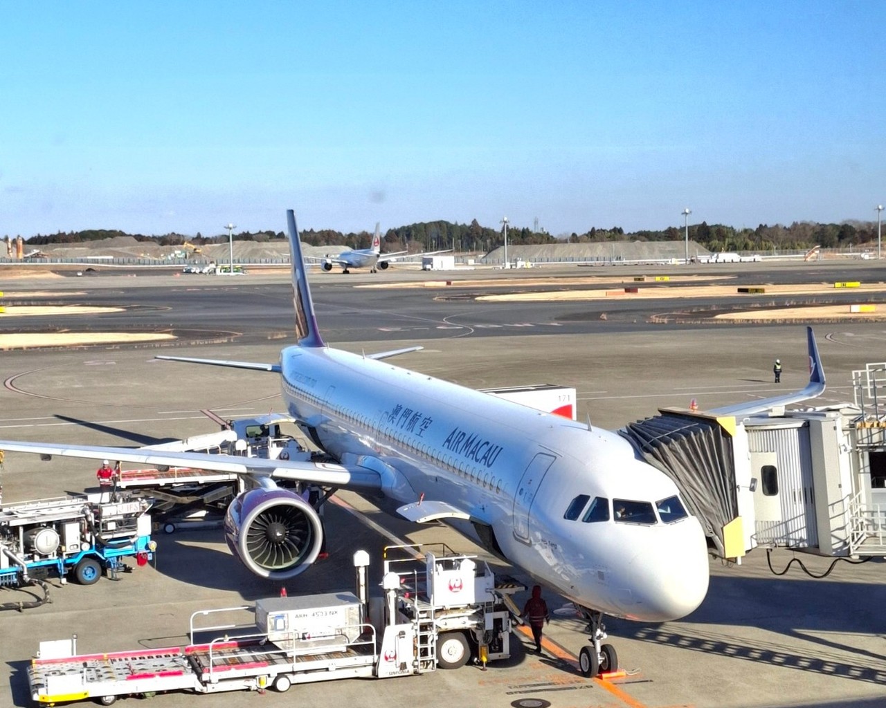 Review of Air Macau flight from Tokyo to Macau in Economy