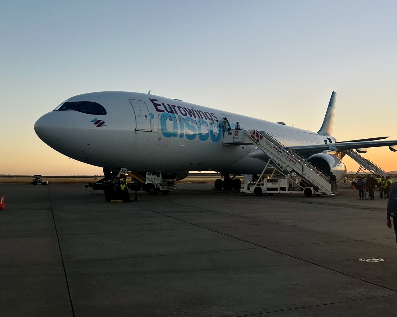 Review of Discover Airlines flight from Windhoek to Frankfurt in Business