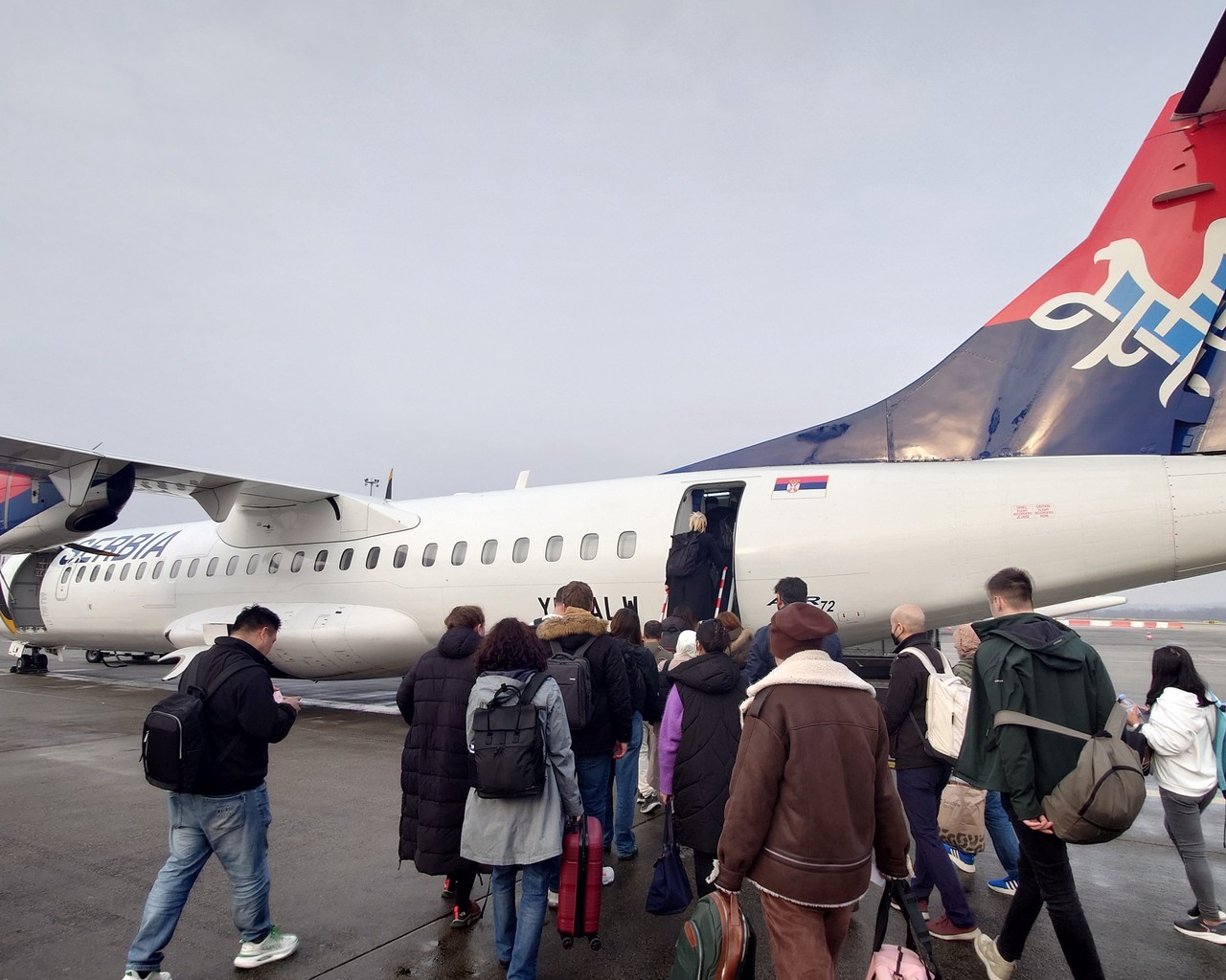 Review of Air Serbia flight from Budapest to Belgrad in Economy