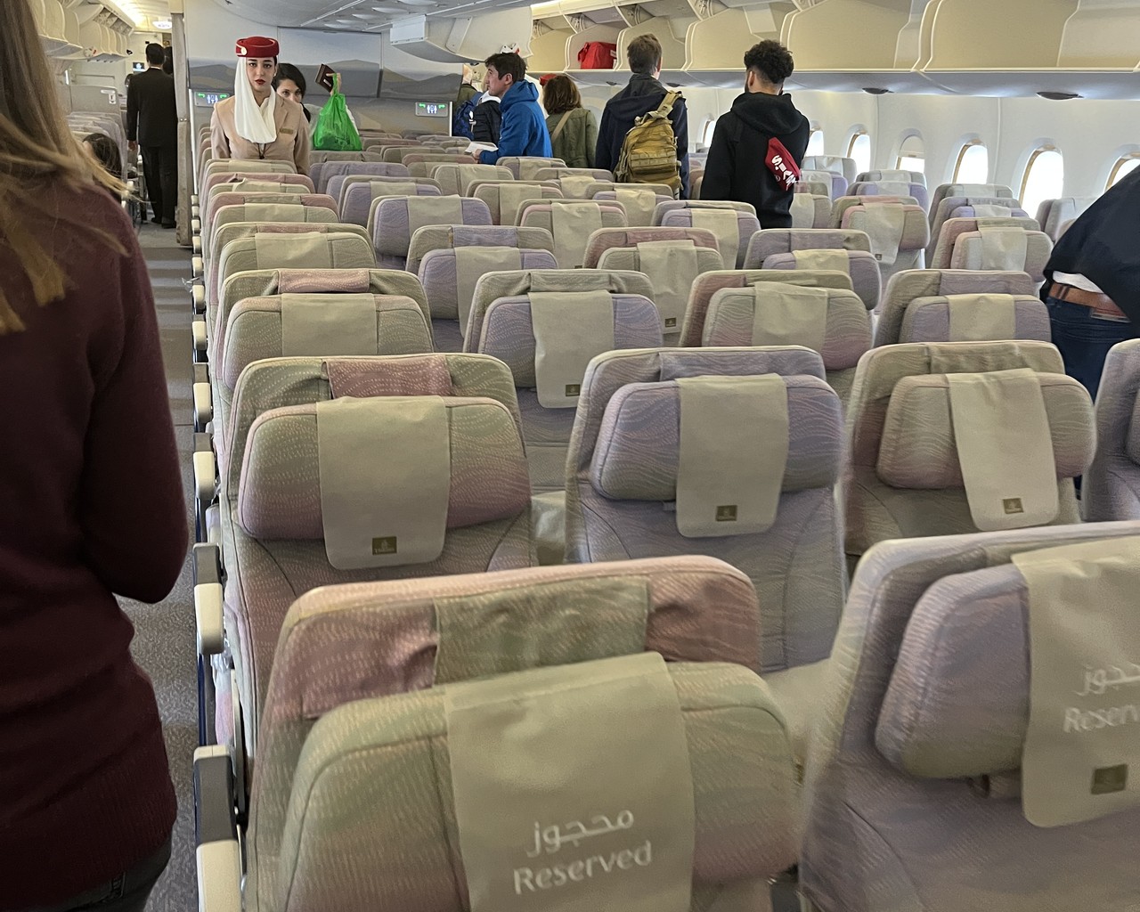 Avis du vol Emirates Paris → Dubai en Economique