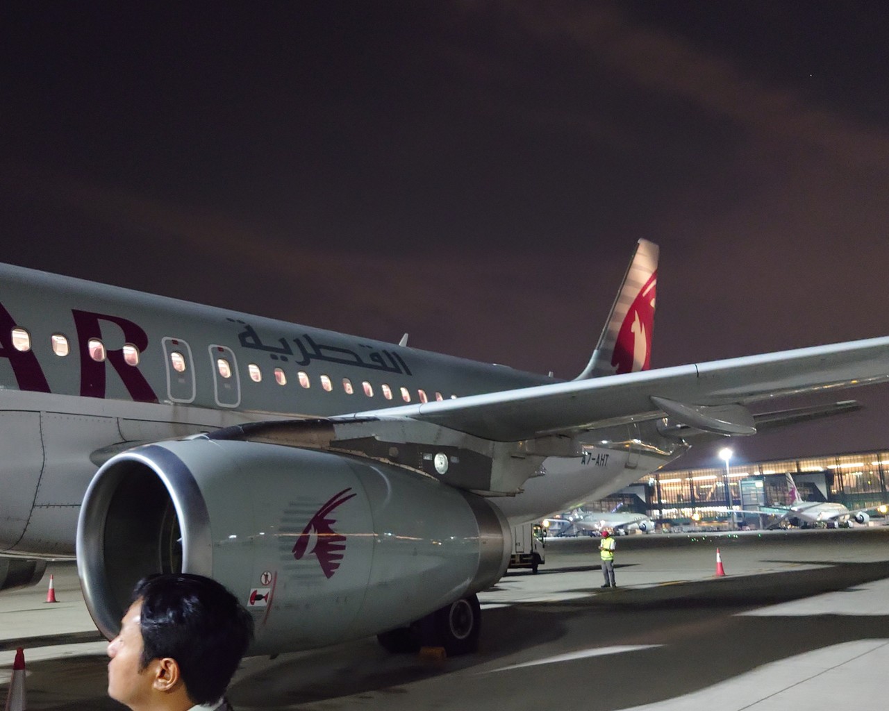 Review of Qatar Airways flight from Zagreb to Doha in Economy