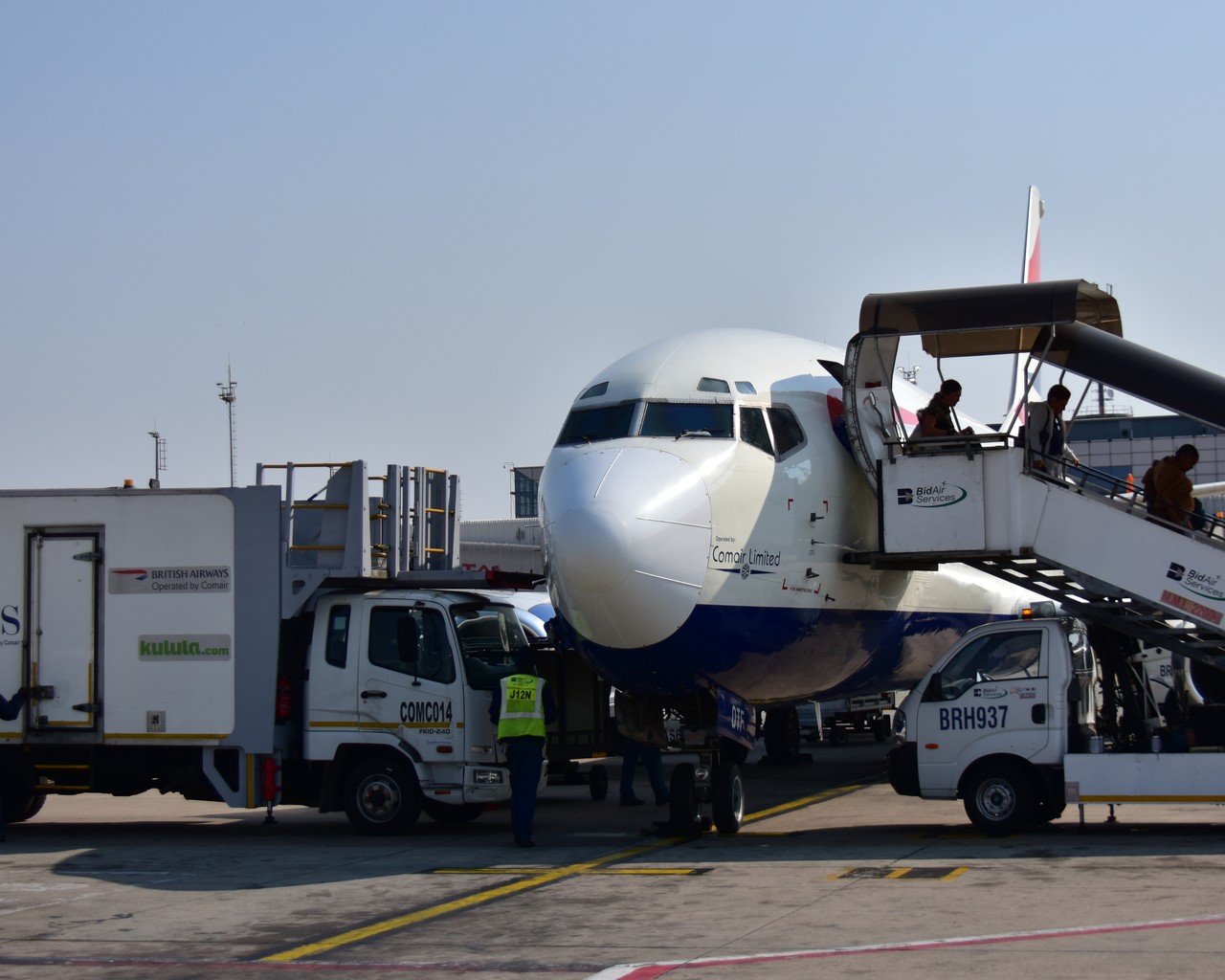 Avis du vol British Airways (Comair) Harare → Johannesburg en Affaires