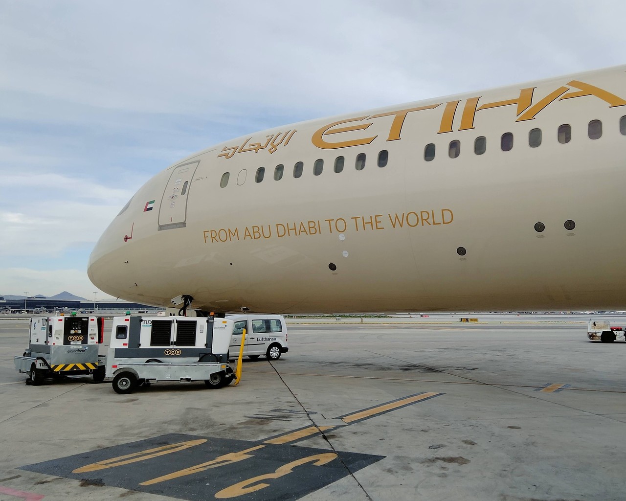 Avis du vol Etihad Airways Barcelona → Abu Dhabi en Affaires