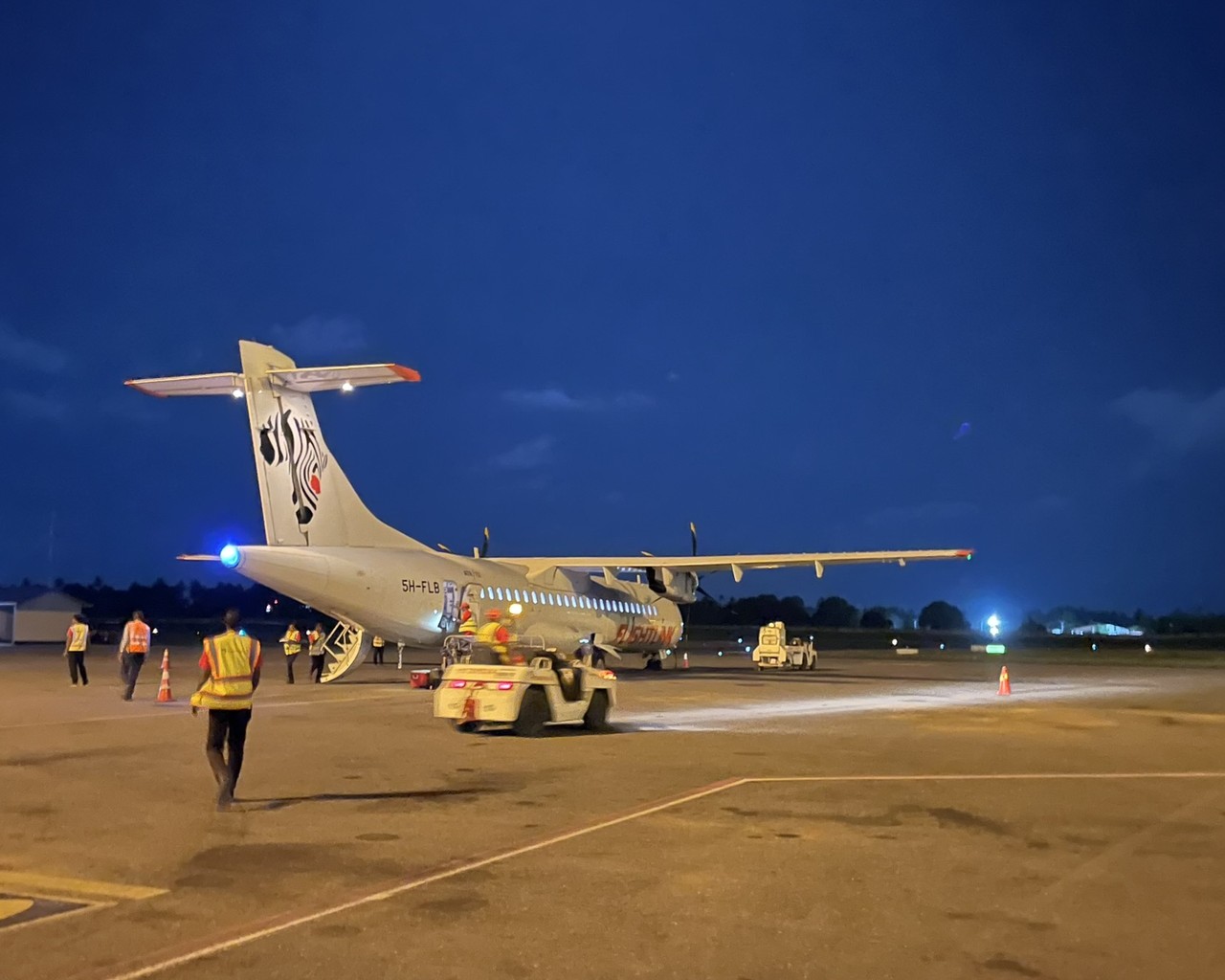 Avis du vol Flightlink Kilimanjaro → Zanzibar en Economique