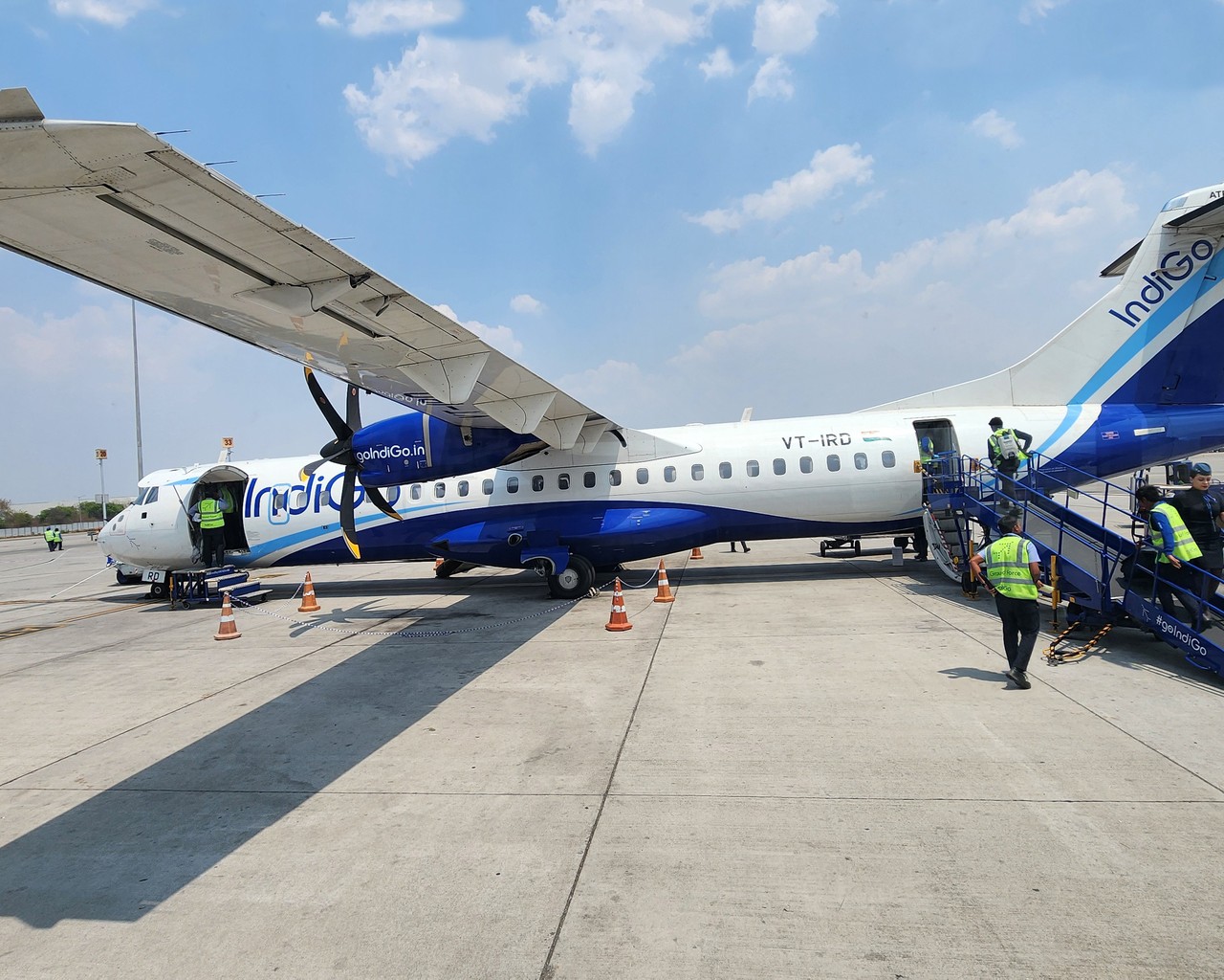 Review of IndiGo flight from Kolhapur to Hyderabad in Economy