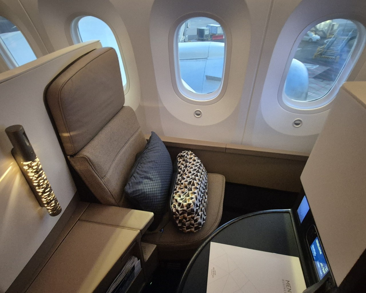 Avis du vol Etihad Airways Paris → Abu Dhabi en Affaires