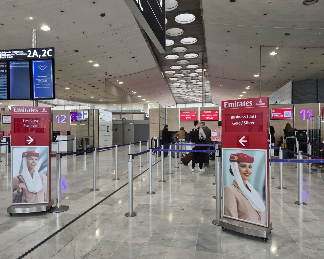 Avis du vol Emirates Paris → Dubai en Affaires