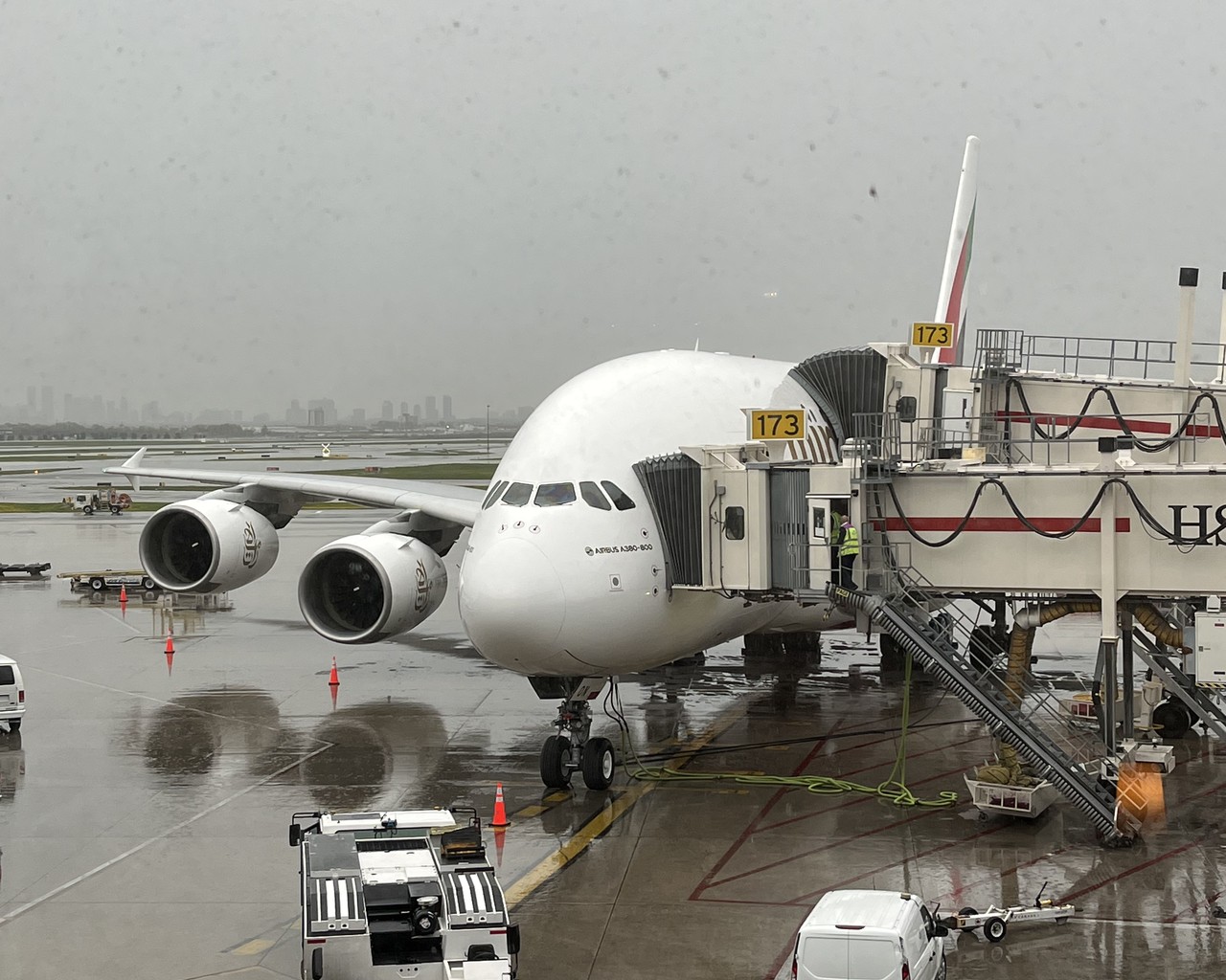 Review of Emirates flight from Toronto to Dubai in Economy