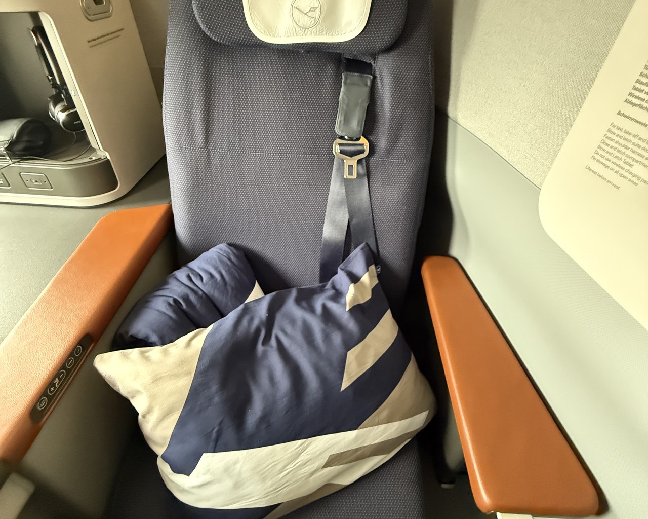 Avis du vol Lufthansa Munich → Newark en Affaires