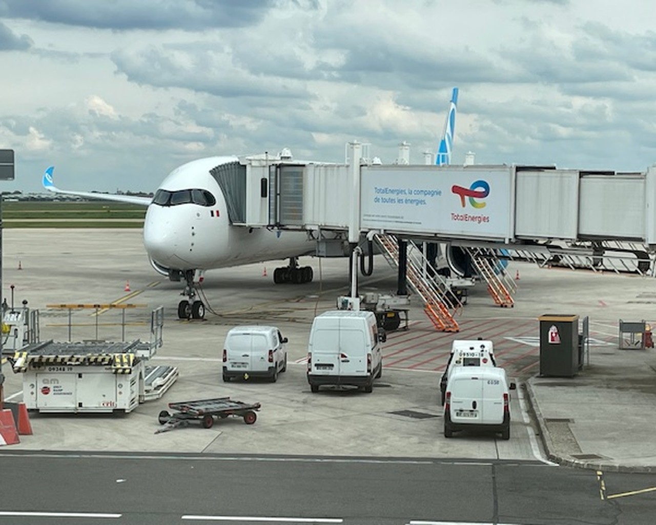 Review of French bee flight from Paris to Newark in Economy