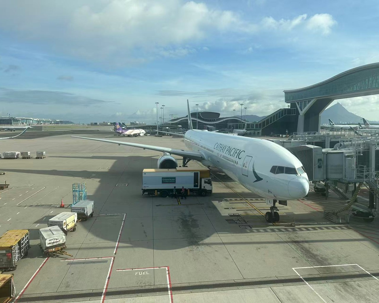 Review of Cathay Pacific flight from Hong Kong to Beijing in First