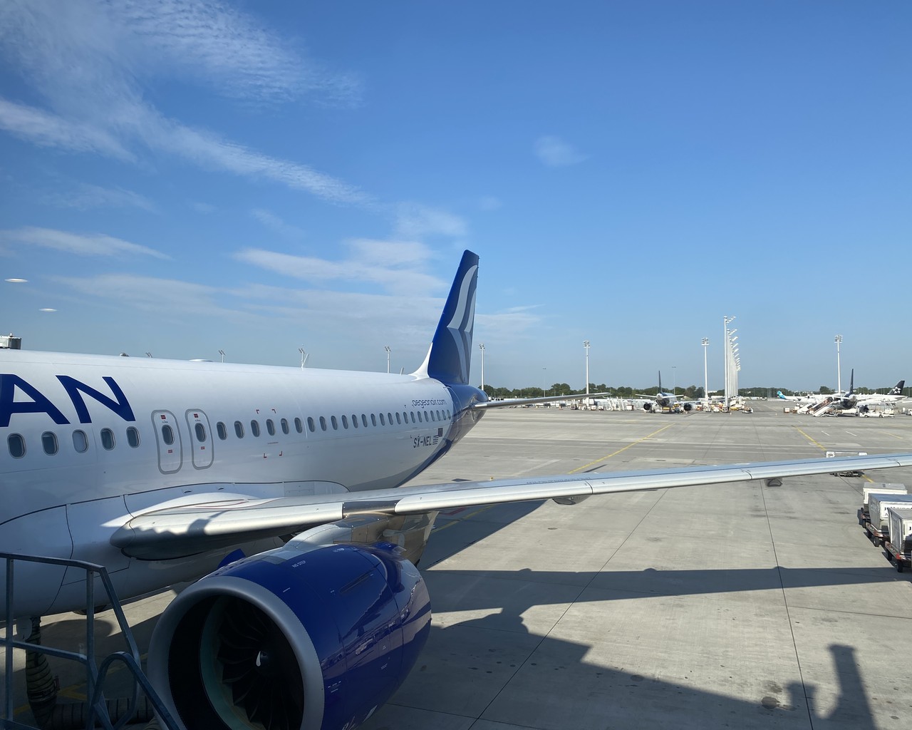 Review of Aegean Airlines flight from Munich to Athens in Business