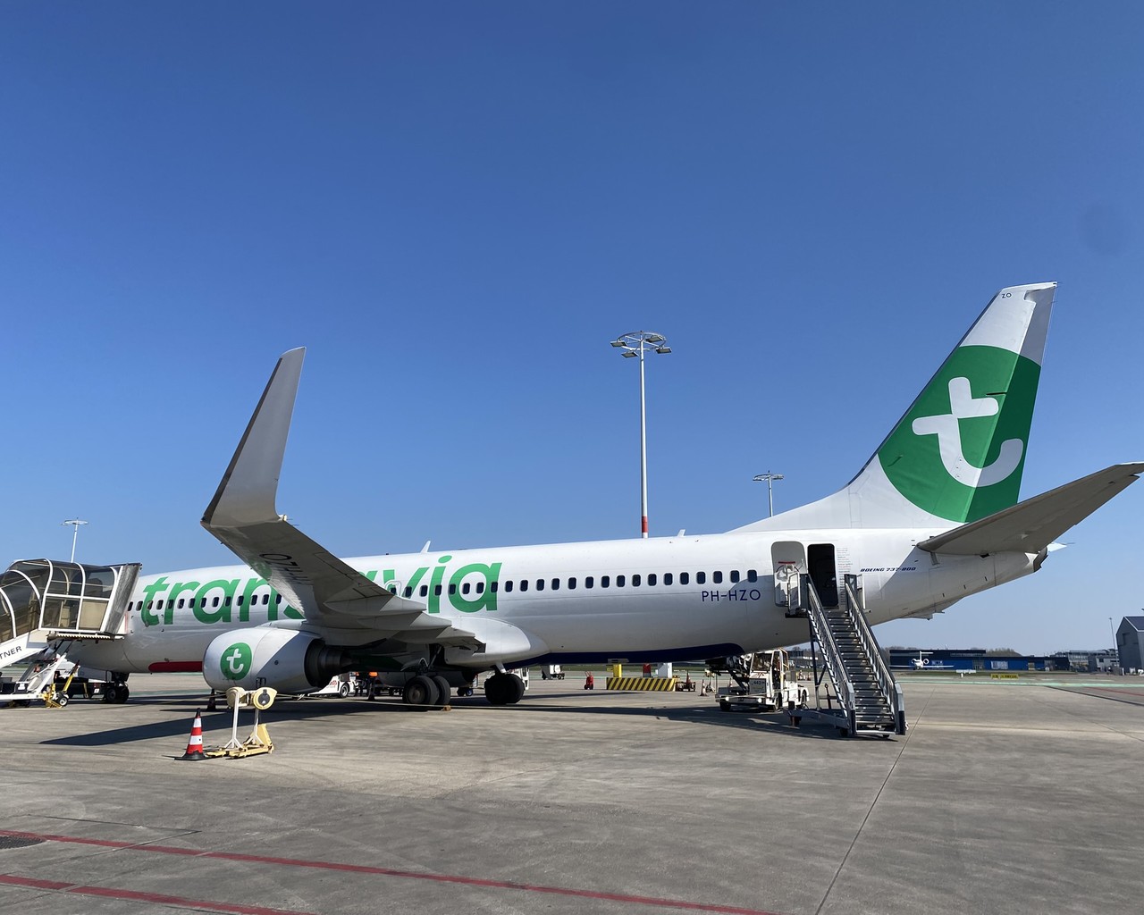 Review of Transavia flight from Alicante to Rotterdam in Economy