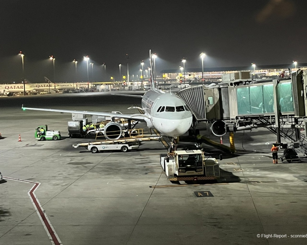 Avis du vol Qatar Airways Doha → Abu Dhabi en Economique