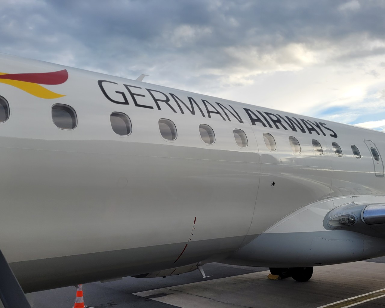 Avis du vol German Airways Luxembourg → Amsterdam en Economique