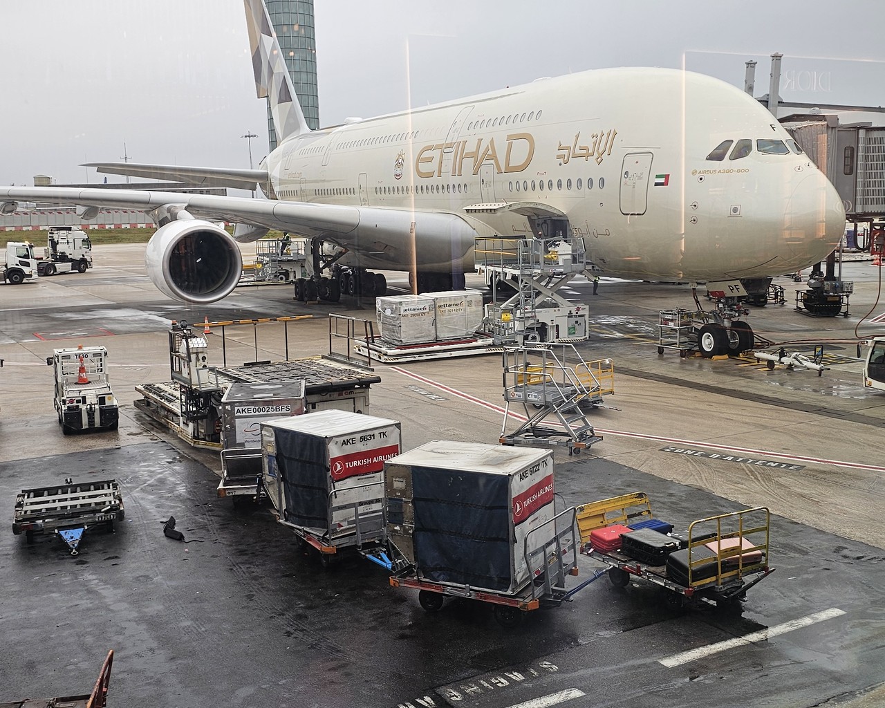 Avis du vol Etihad Airways Paris → Abu Dhabi en Economique