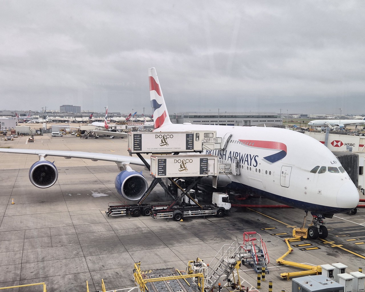 Avis du vol British Airways London → San Francisco en Economique