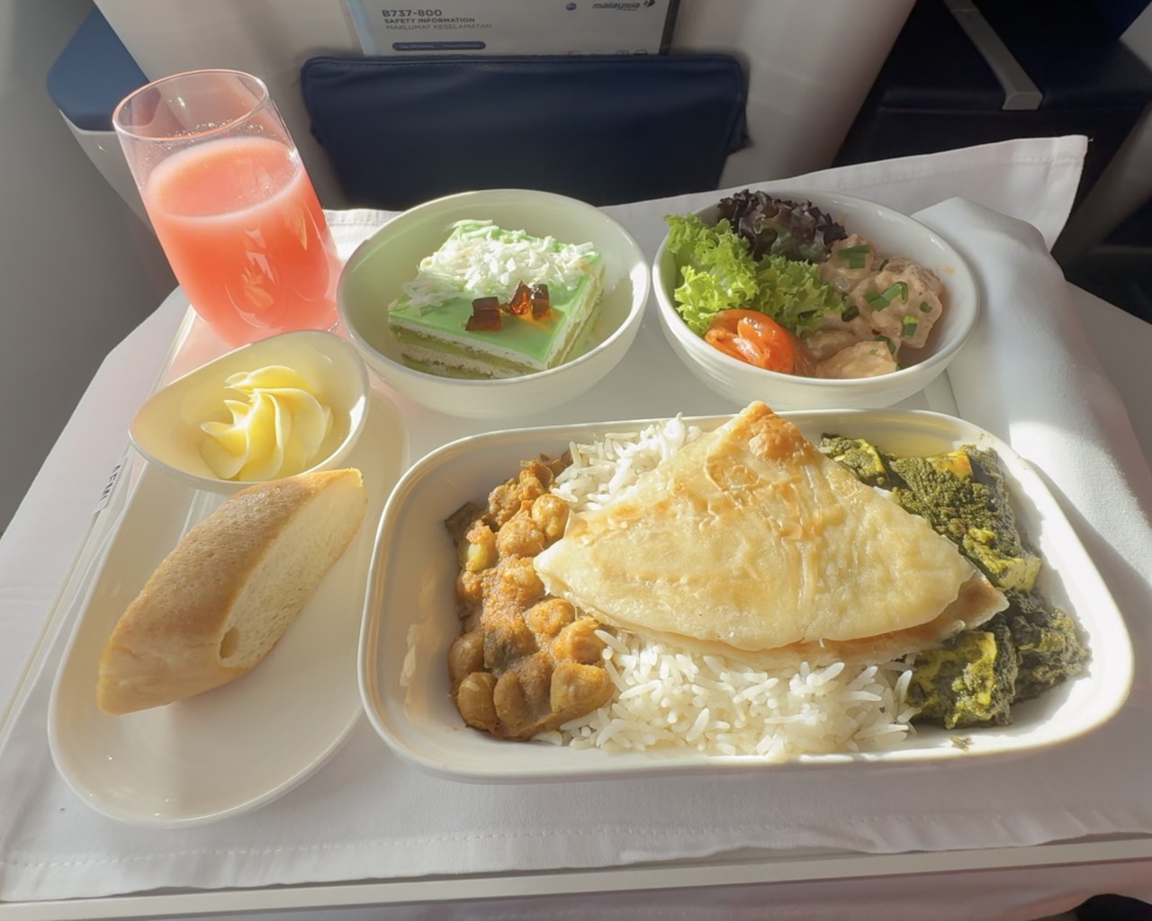 Review of Malaysia Airlines flight from Kuala Lumpur to Bangkok in Business