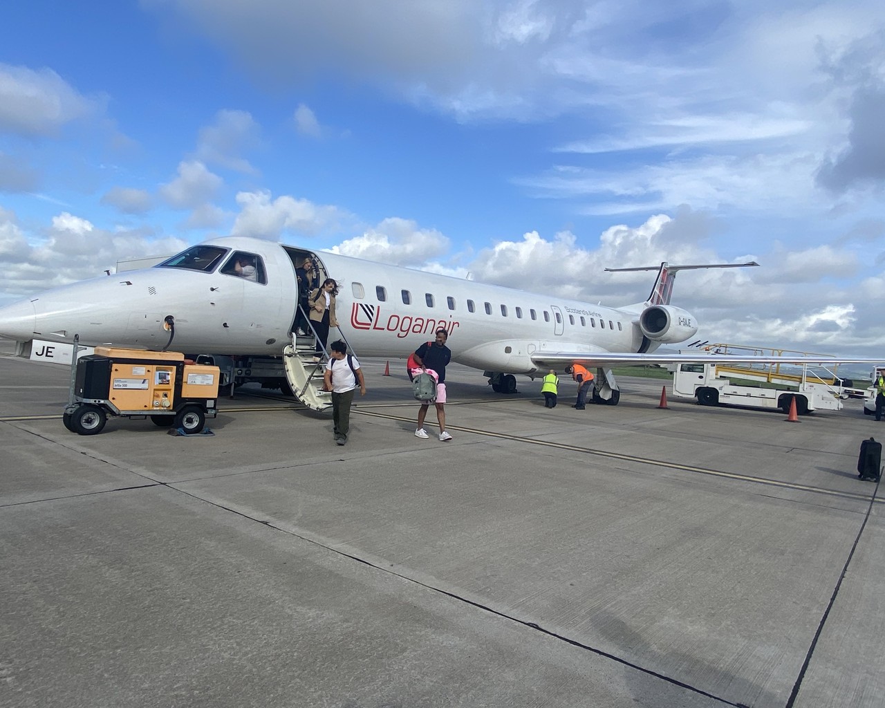 Review of Loganair flight from London to Derry in Economy