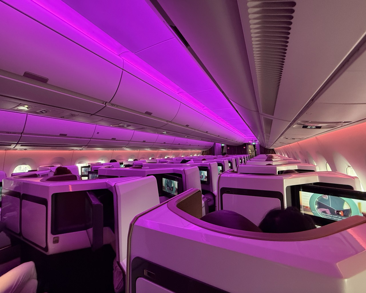 Review of Virgin Atlantic flight from London to New York in Business
