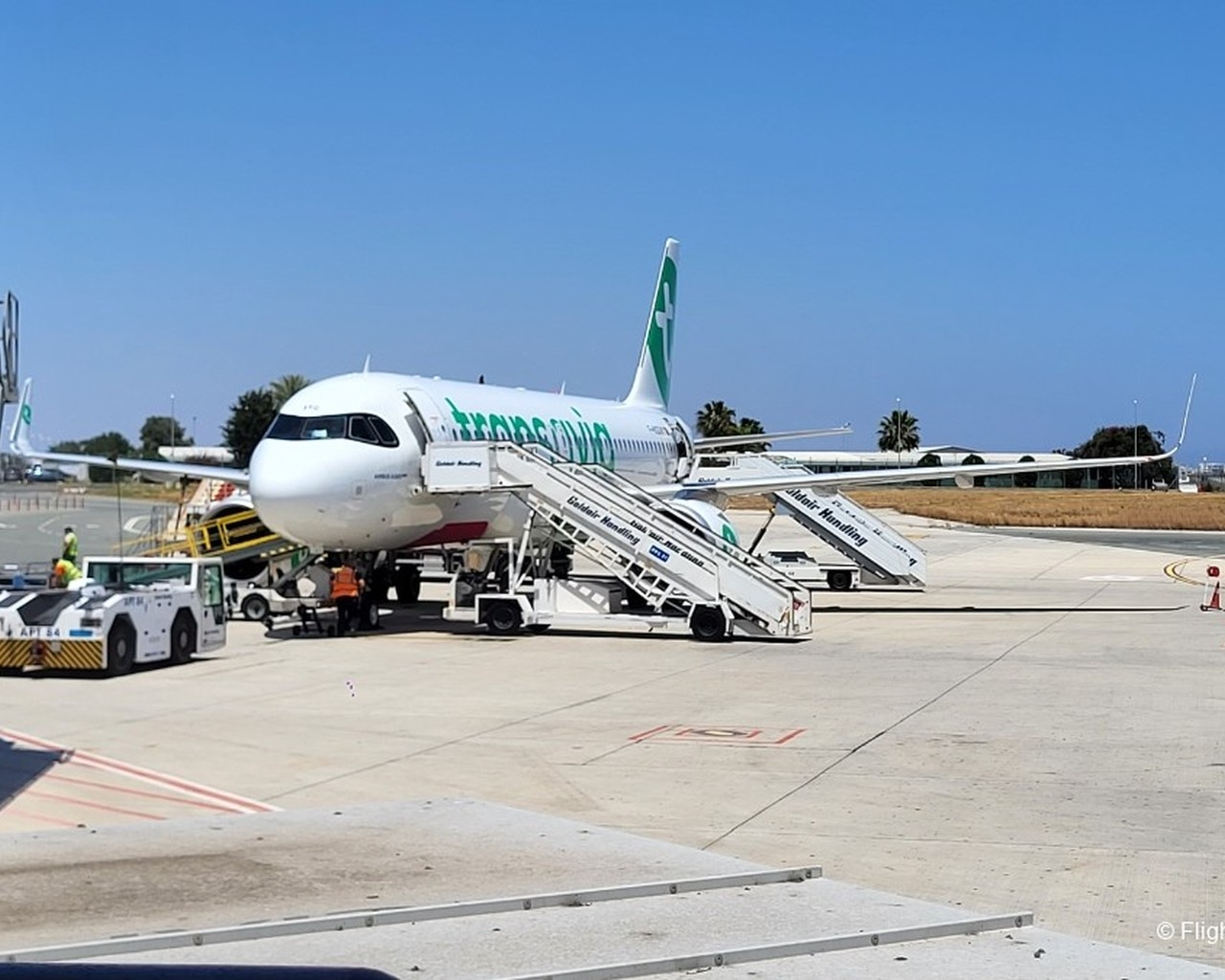 Review of Transavia flight from Larnaca to Paris in Economy