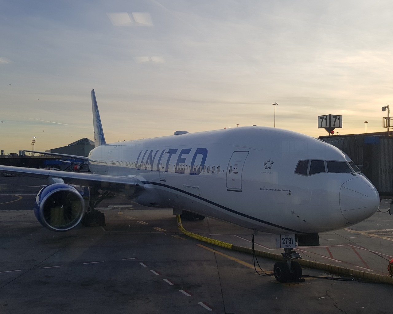 Avis du vol United Newark → Paris en Economique