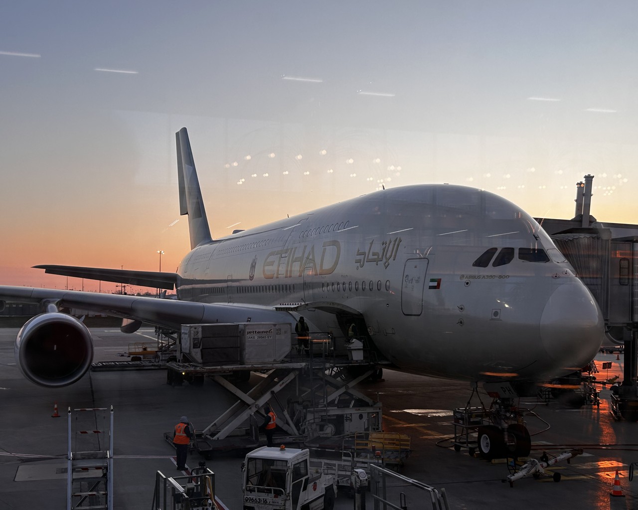 Avis du vol Etihad Airways Paris → Abu Dhabi en Affaires