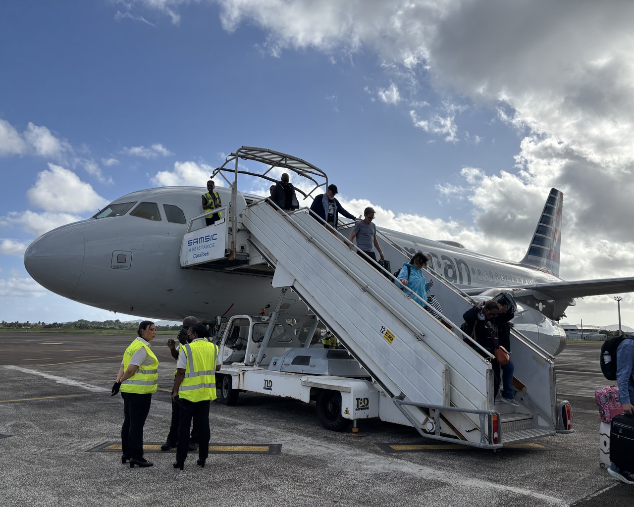 Avis du vol American Airlines Miami → Fort-de-France en Affaires