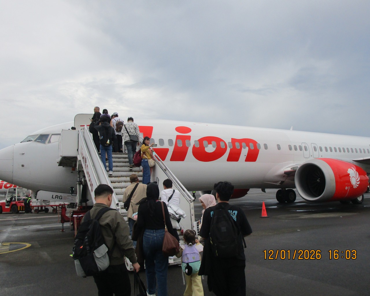 Review of Lion Mentari Airlines flight from Jakarta to Changsha in Economy