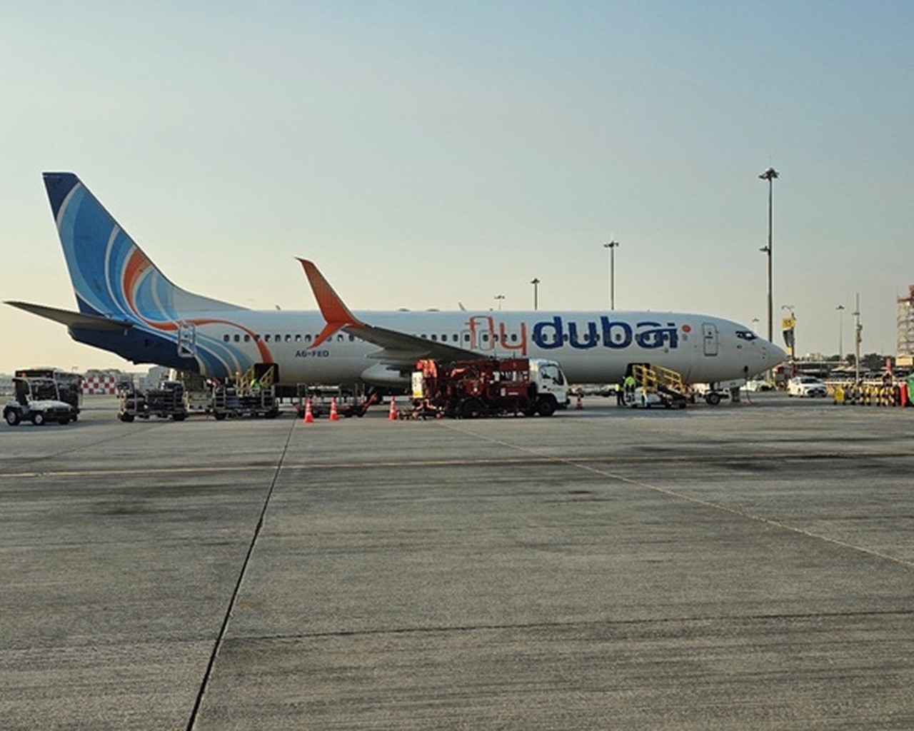 Review of FlyDubai flight from Dubai to Doha in Economy